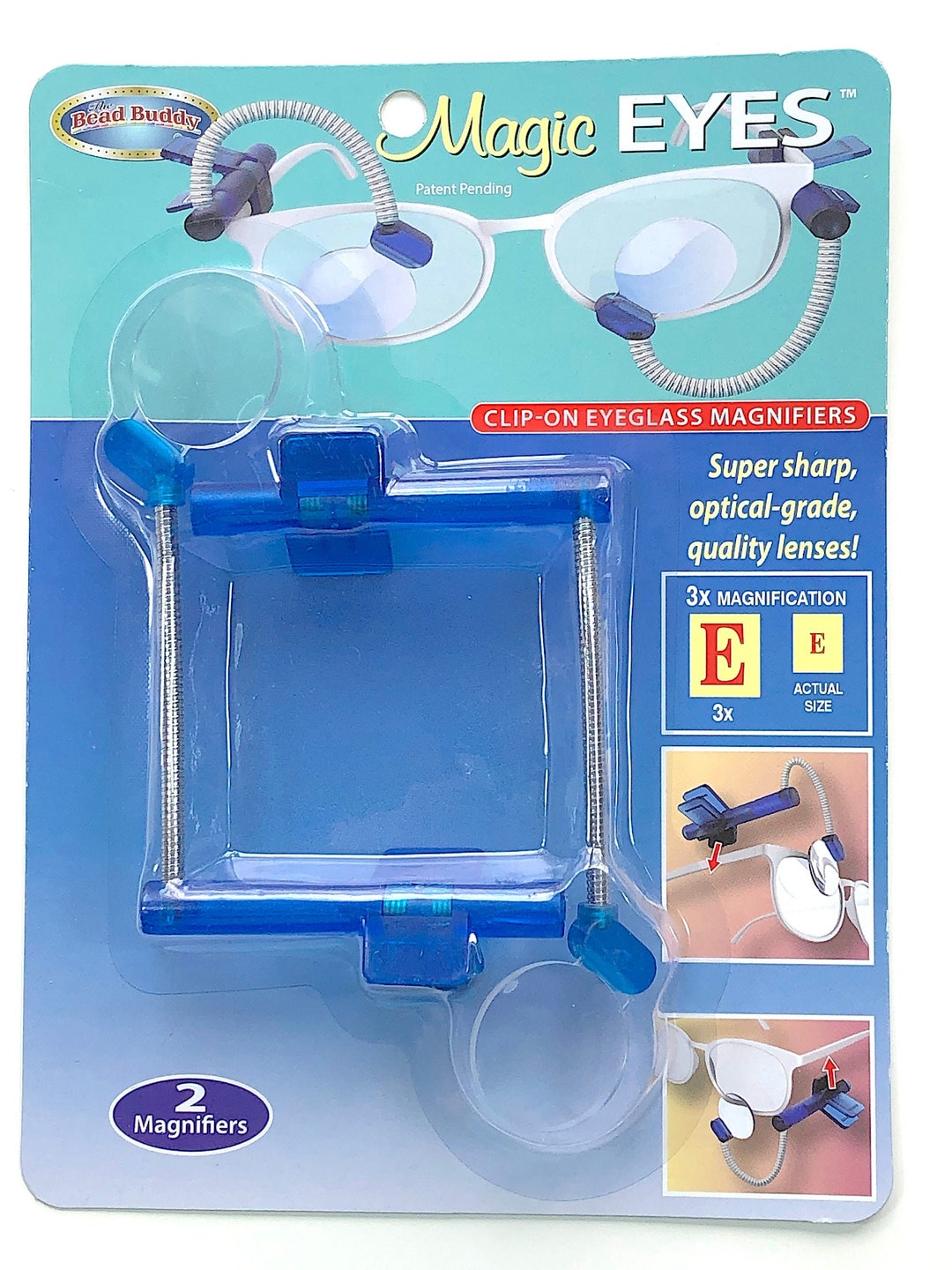 Magic Eyes Clip on Eyeglass Magnifiers - TSO19683 - Etsy