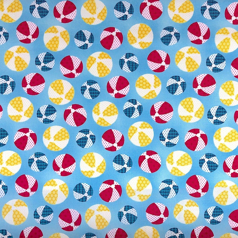 Beach Ball Fabric - Etsy