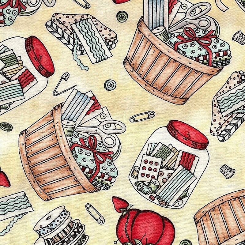 Sewing Theme Fabric - Etsy