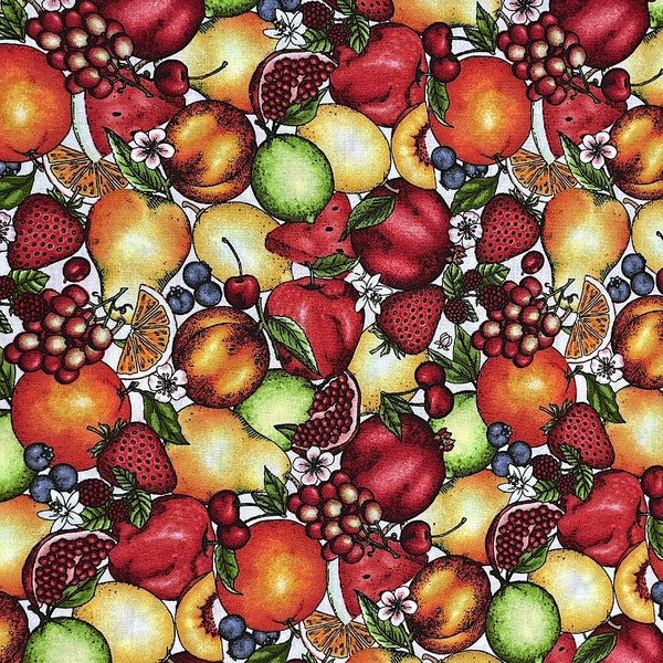 Fruit Fabric - Etsy