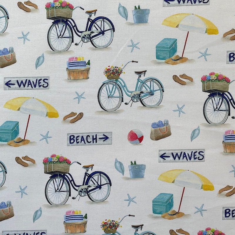 Bicycle Fabric - Etsy