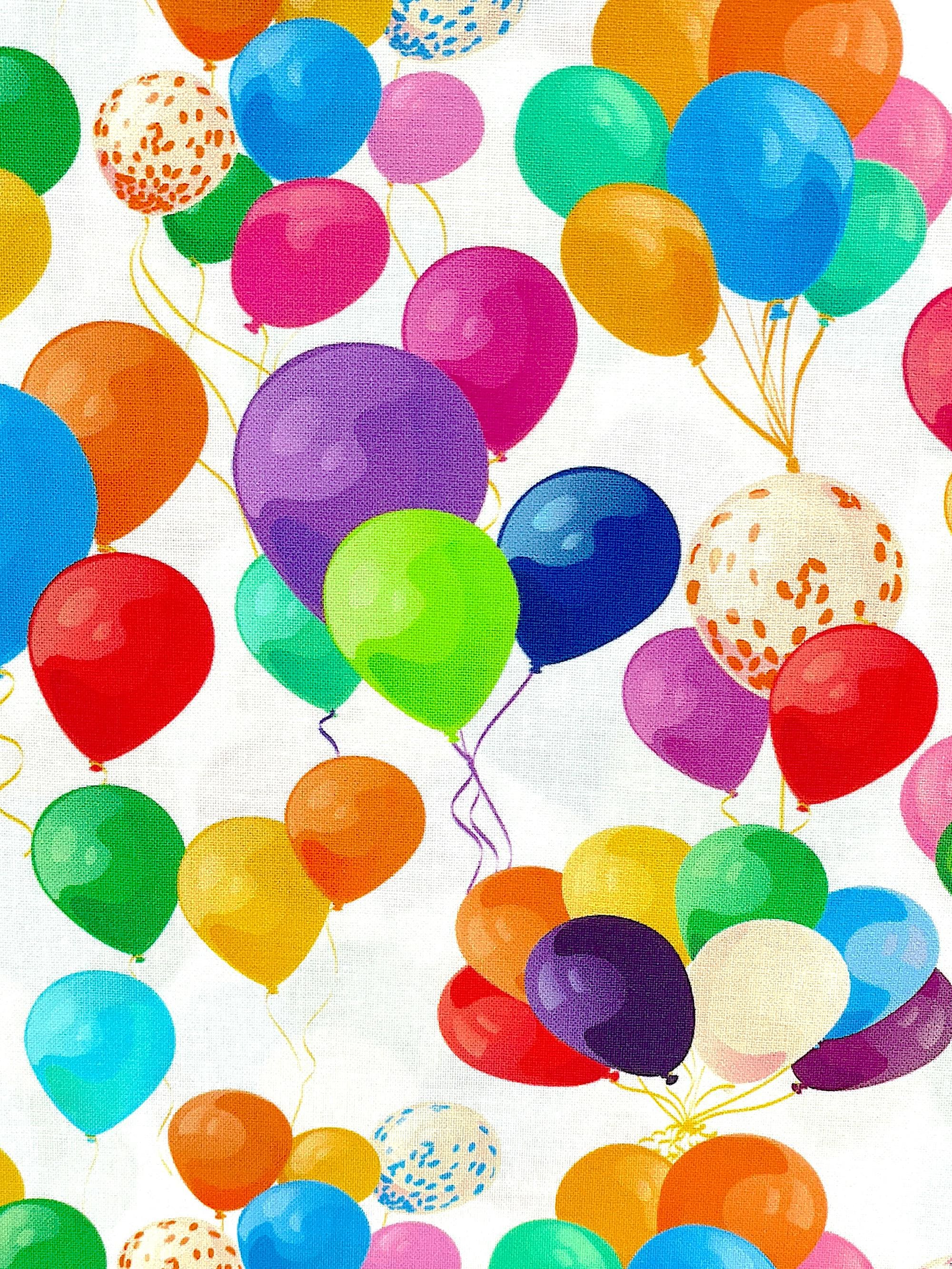 Celebrate, Balloon Fabric - Cotton Fabric - MISC-182 - Etsy