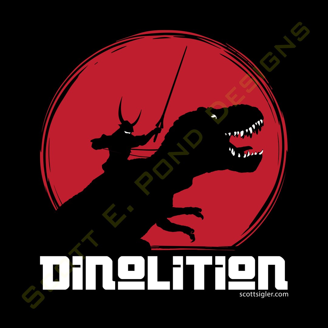 Scott Sigler's DINOLITION/GFL Poster (12x12"): Art Poster; Original Art ...
