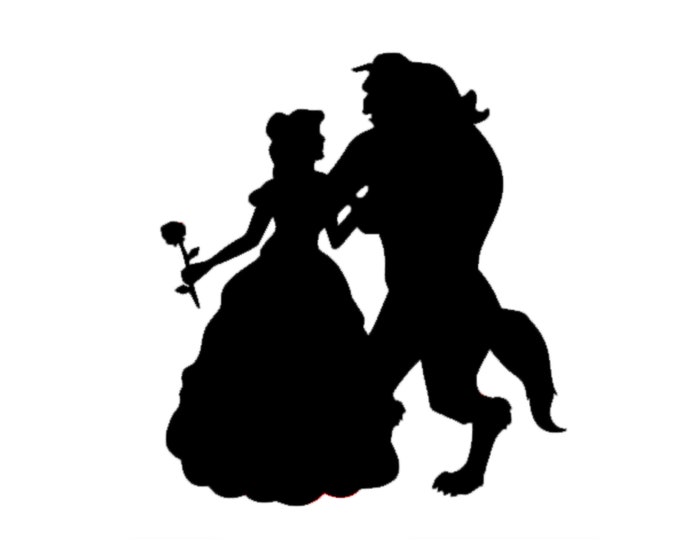 Disney Belle and the Beast Decal | Belle Decal | Disney Beauty and the ...