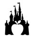 Disney Castle With Apple Decal | Disney Teacher Decal | Disney Apple ...