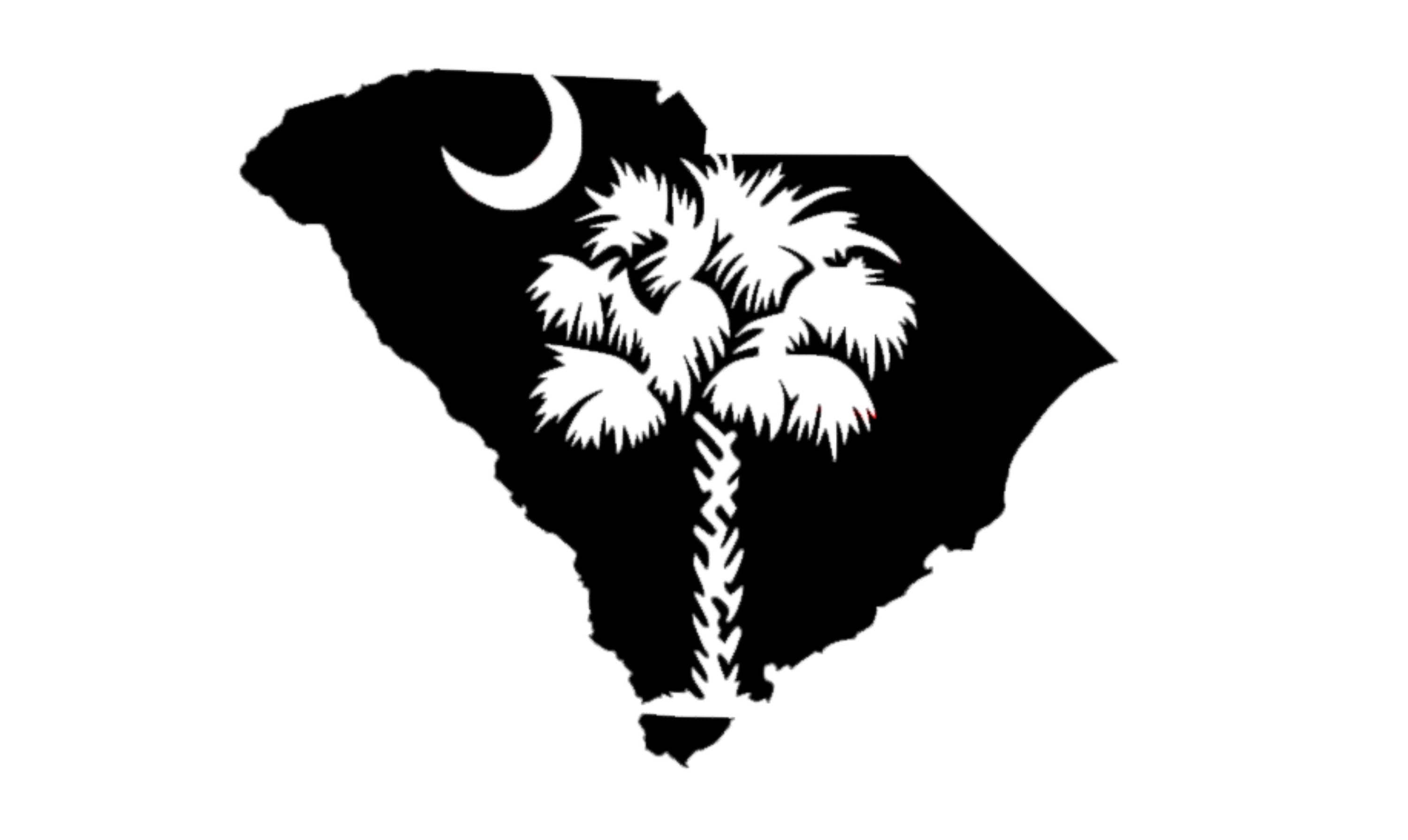 South Carolina Palmetto Tree Outline