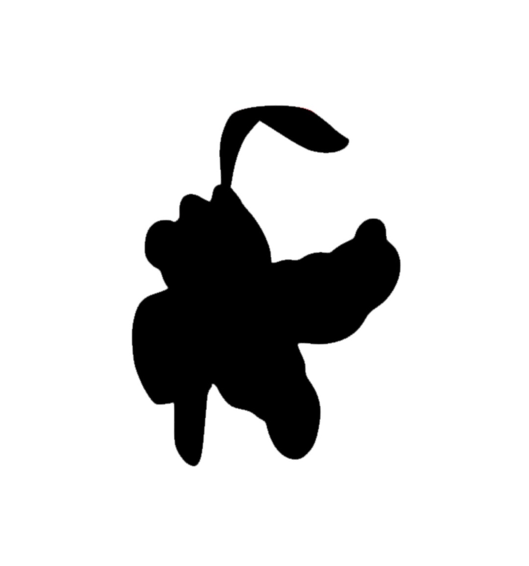 Pluto Head Magic Band Decal | Disney's Pluto Decal | Disney Pluto Sticker | Disney Magic Band ...