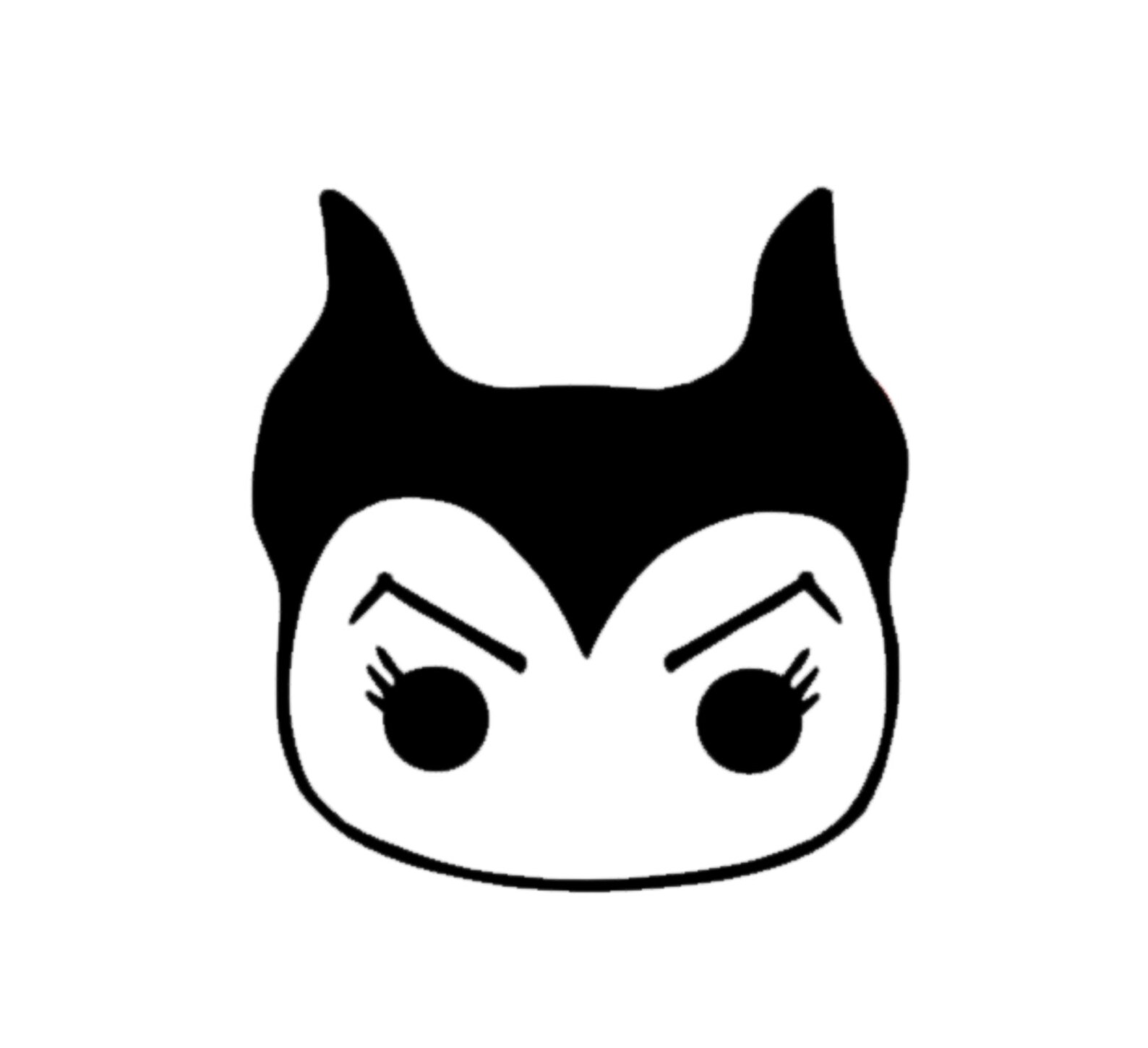 Funko Maleficent Decal Disney Decal Maleficent Sticker | Etsy