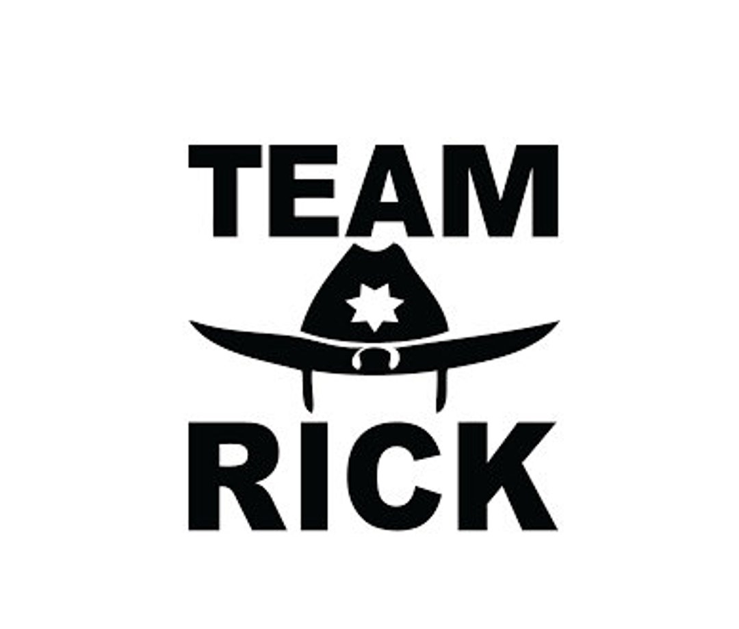 Team Rick Decal | Walking Dead Decal | Walking Dead Sticker | Team Rick ...