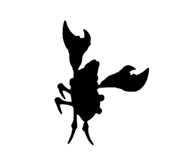 Disney Sebastian Silhouette