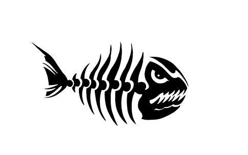 Bonefish Decal Bone Fish Decal Bonefish Sticker Bonefish | Etsy