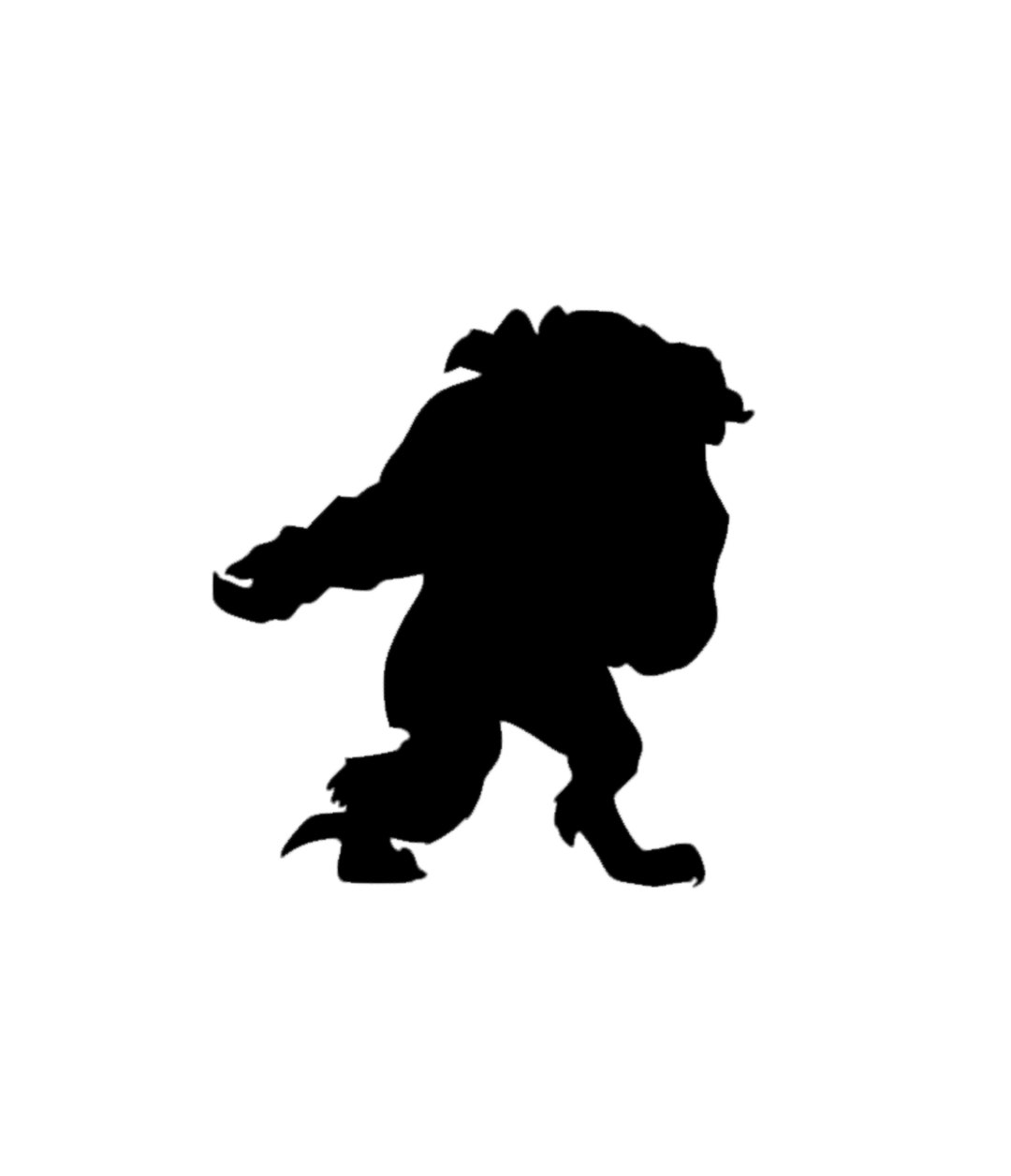 Beast From Beauty and the Beast Disney Magic Band Decal | Disney Decal ...