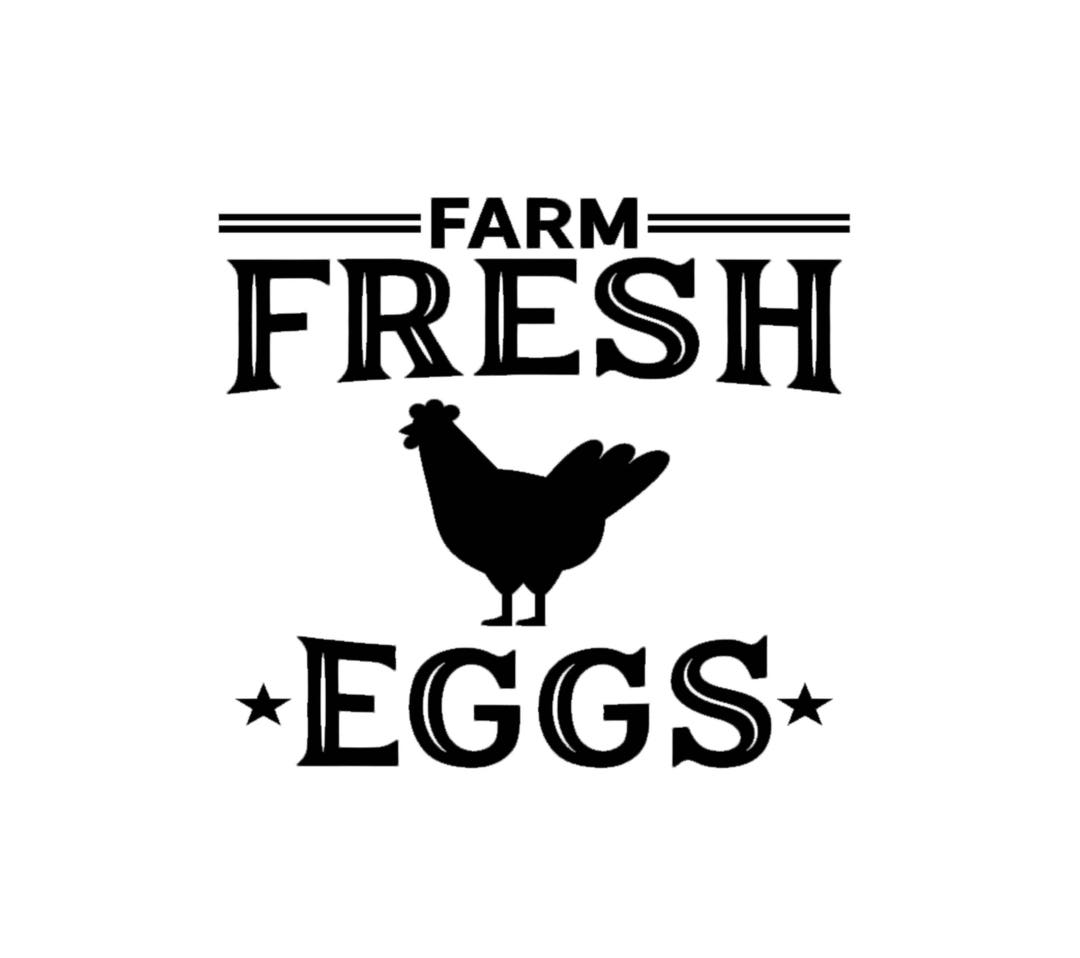 Farm Fresh Eggs Decal | Wall Decal | Home Decor | Farm Decal | Farm ...