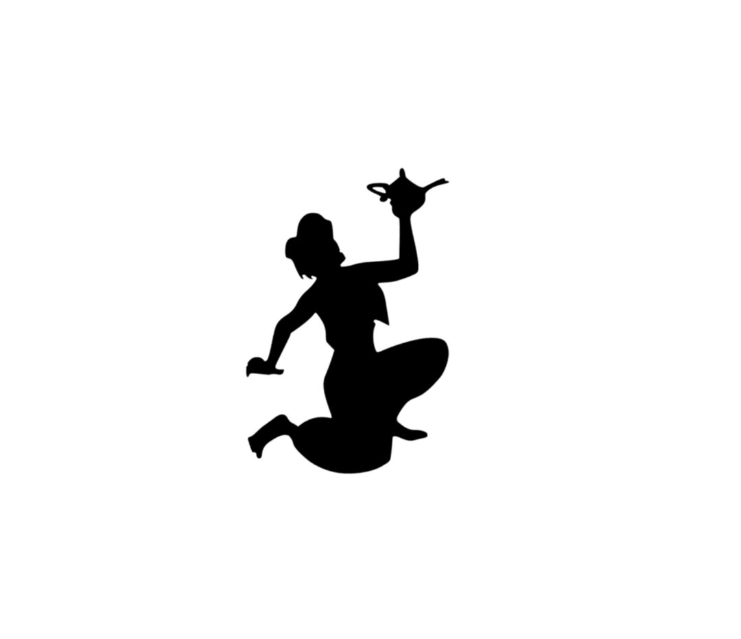 Aladdin and Lamp From Disney's Aladdin Disney Magic Band Decal | Disney ...