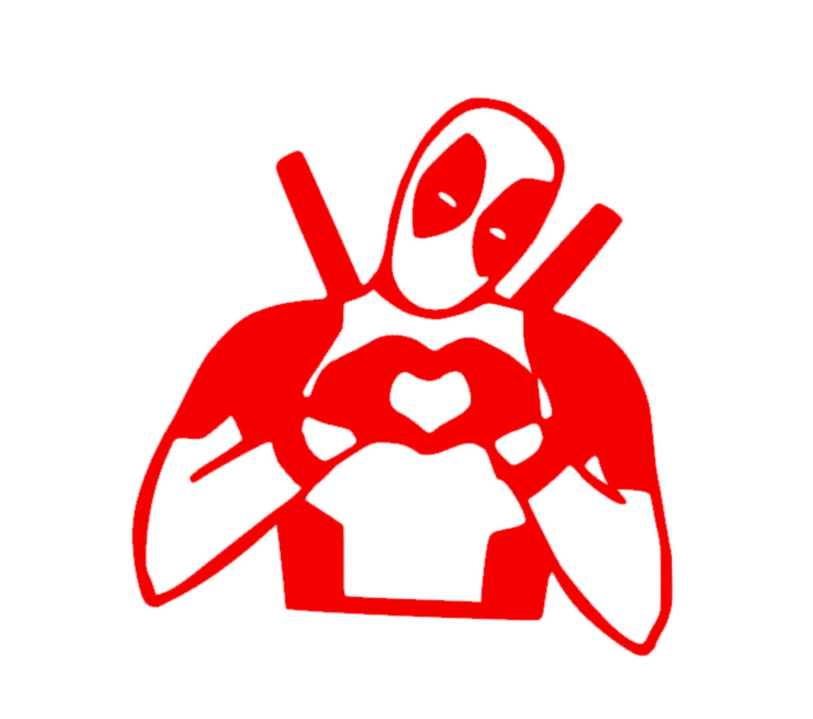 Deadpool Decal Deadpool Comic Decal Dead Pool Vinyl Decal - Etsy