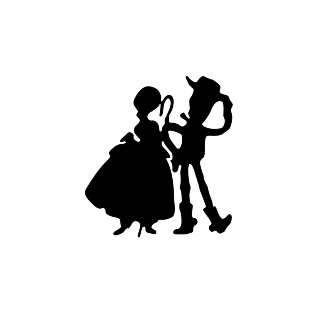 Disney Woody and Bo Peep Decal | Toy Story Decal | Disney Bo Peep and ...