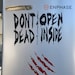 Don't Open Dead Inside Decal Walking Dead Decal Walking Dead Sticker ...