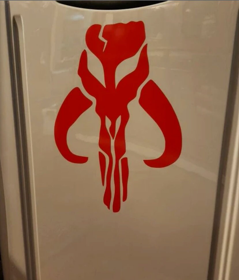 Red Mandalorian Symbol
