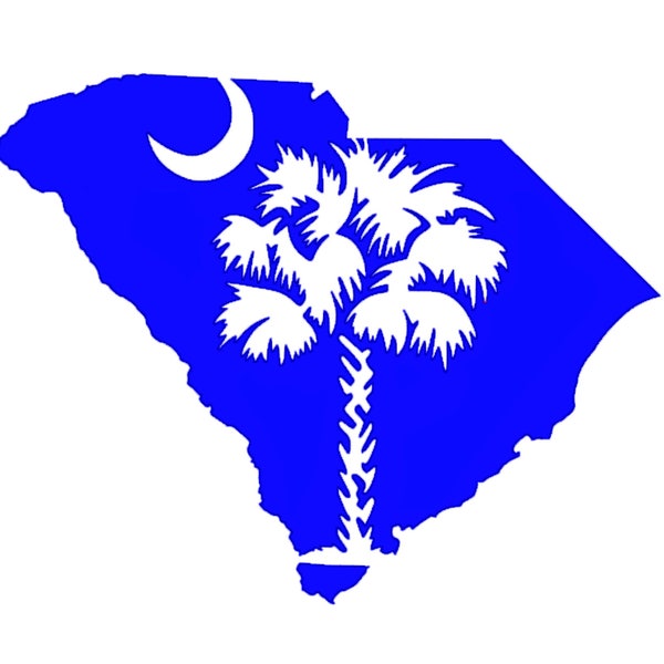 South Carolina Decal - Etsy
