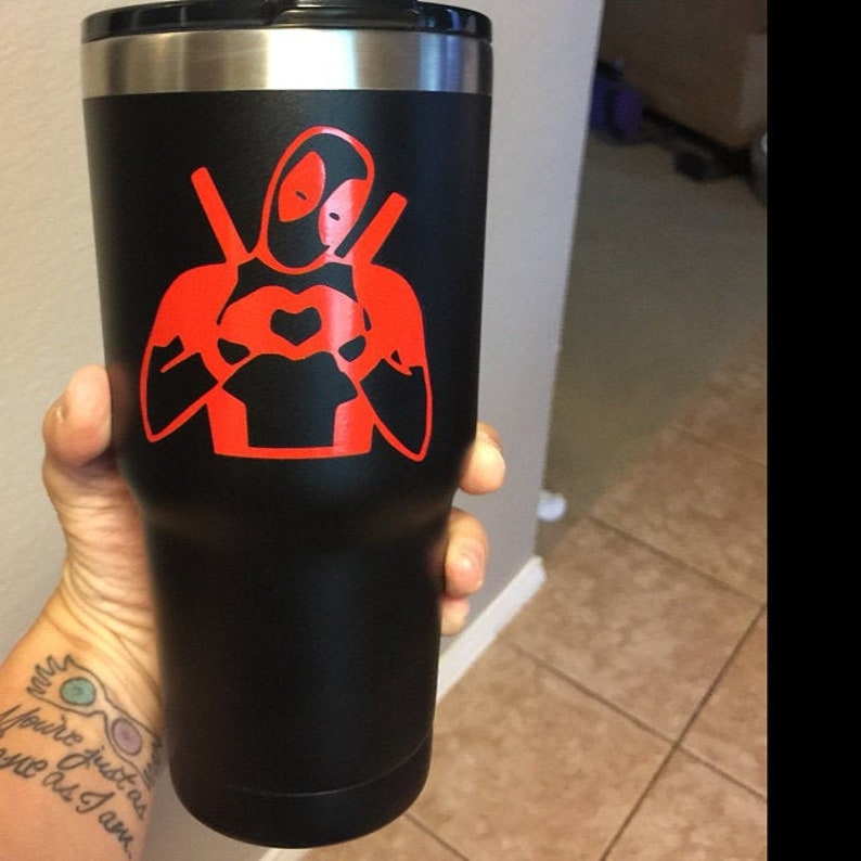 Deadpool Decal Deadpool Comic Decal Dead Pool Vinyl Decal - Etsy