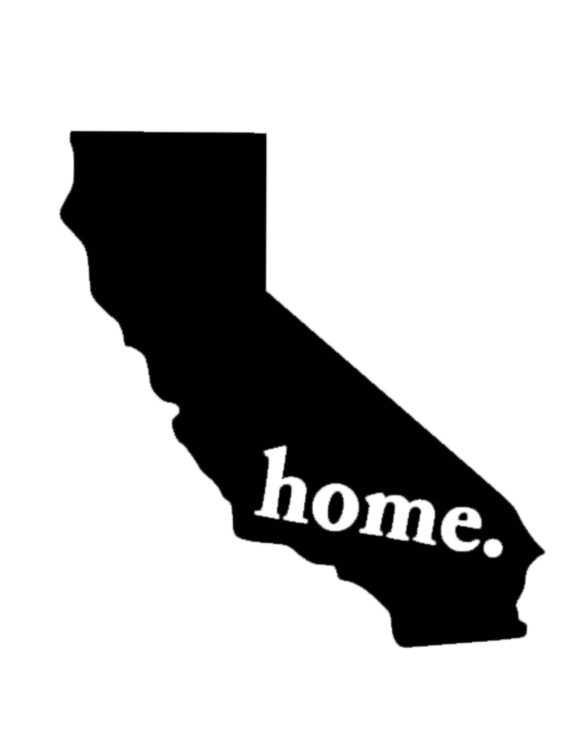 California State Decal Home Decal California Sticker - Etsy