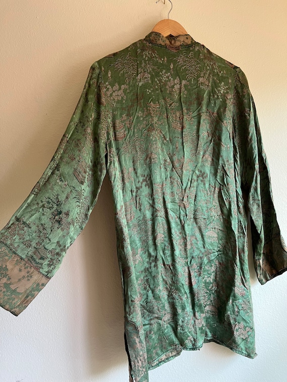 Vintage Green Traditional Chinese Style Jacket - Gem
