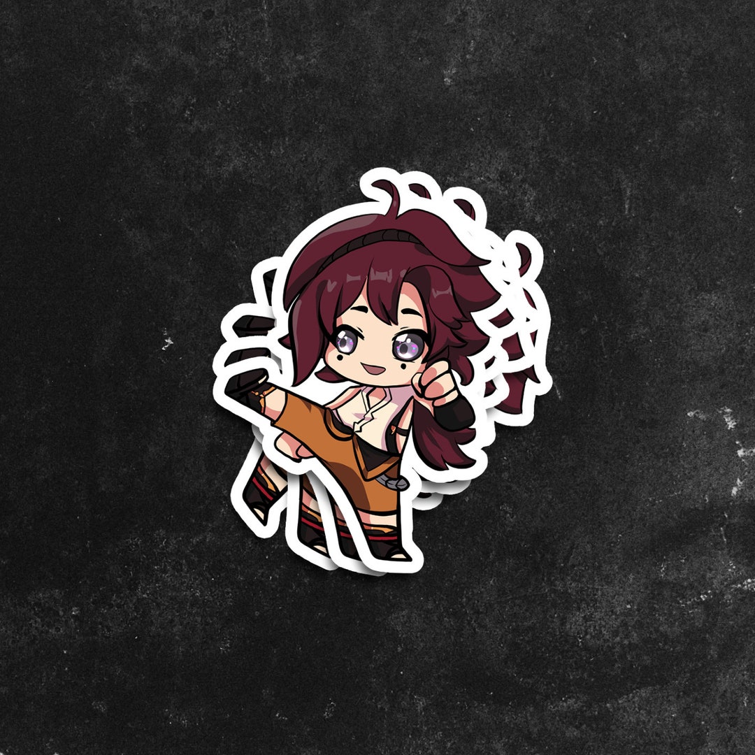 Genshin Impact Stickers Heizou - Etsy
