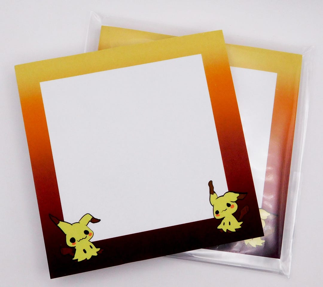 Mimikyu Pokemon Sticky Notes - Etsy