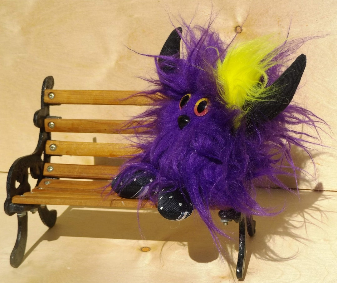 Weighted Stuffed Monster - Mardi the Woobie Monster - Etsy