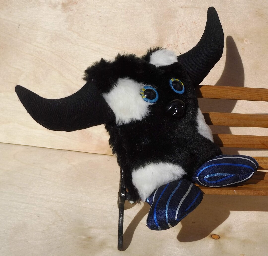 Weighted Stuffed Monster - Patch the Wittle Woobie Monster - Etsy