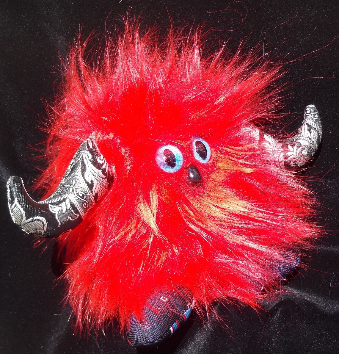 Weighted Stuffed Monster Cherry the Woobie Monster - Etsy