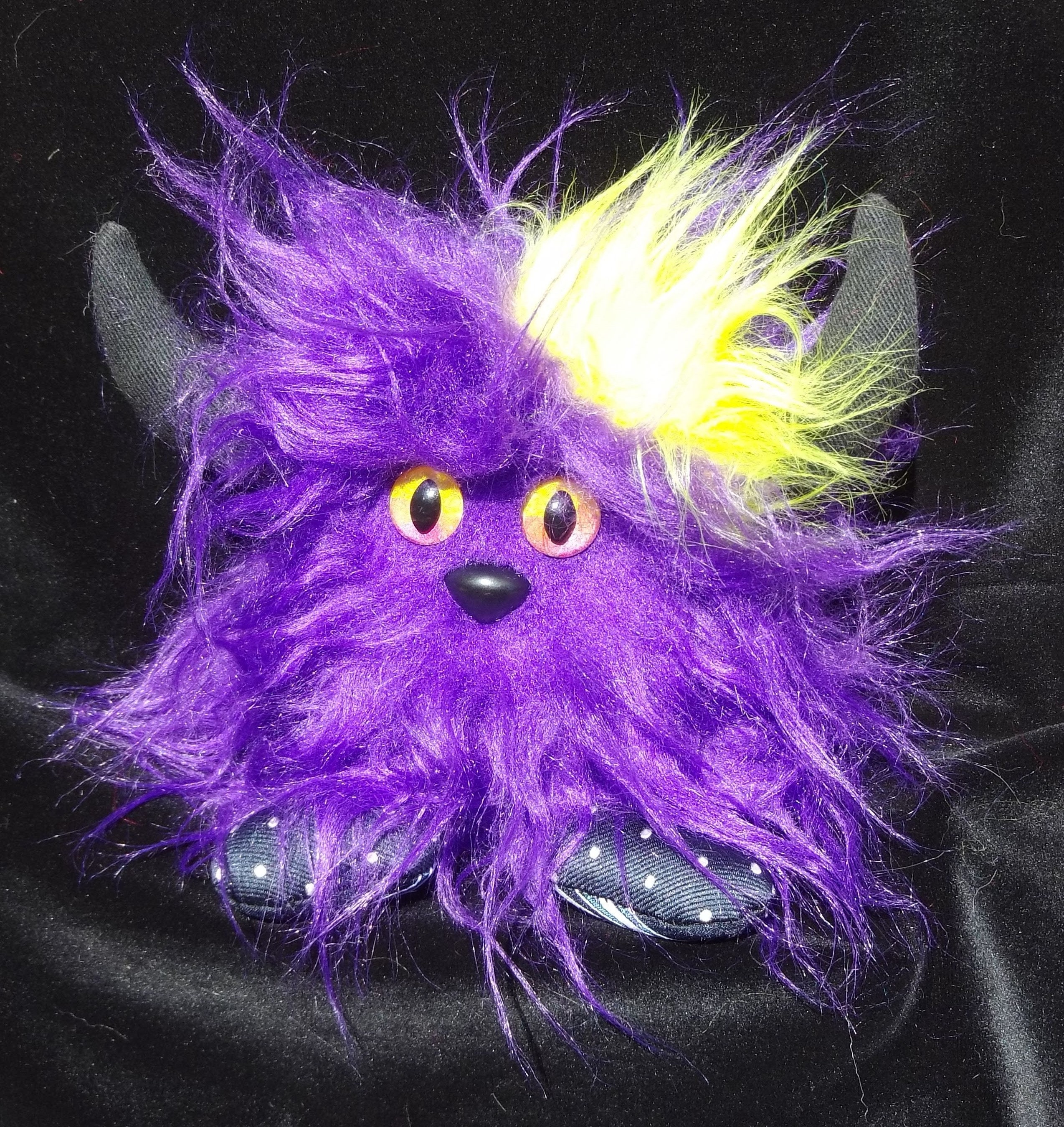 Weighted Stuffed Monster Mardi the Woobie Monster - Etsy