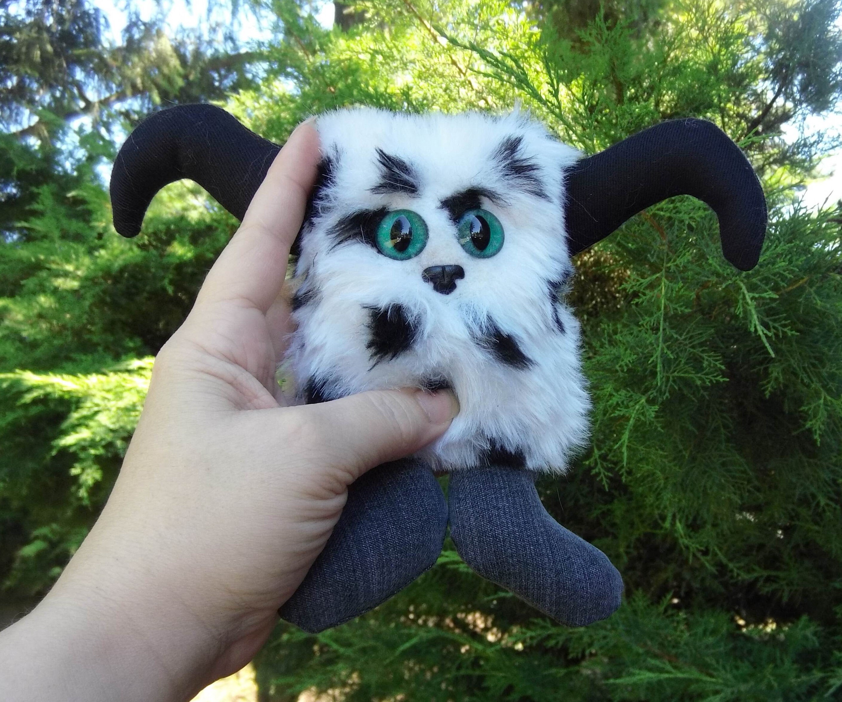 Weighted Stuffed Monster Pteri the Woobie Monster - Etsy
