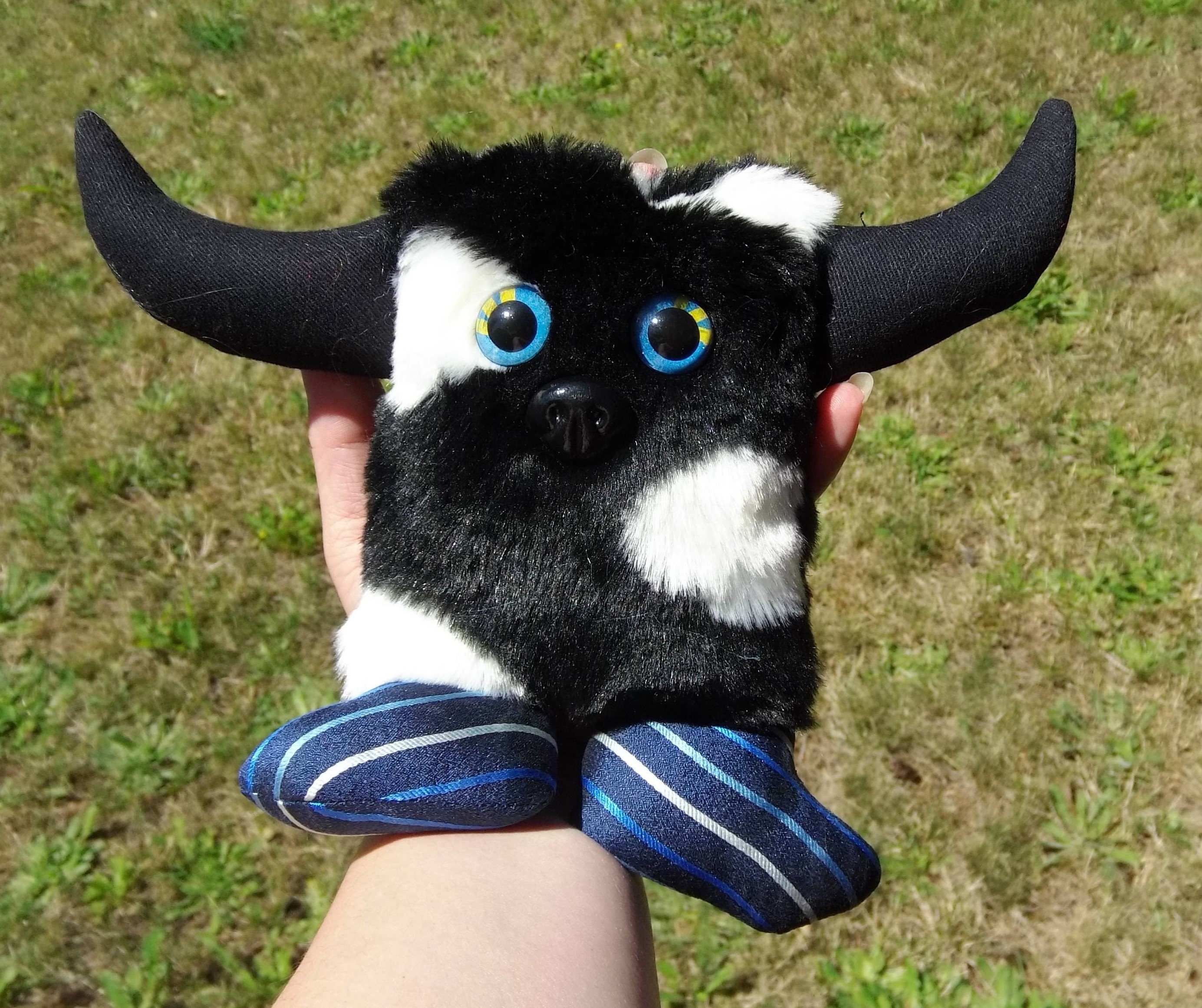 Weighted Stuffed Monster Patch the Wittle Woobie Monster - Etsy