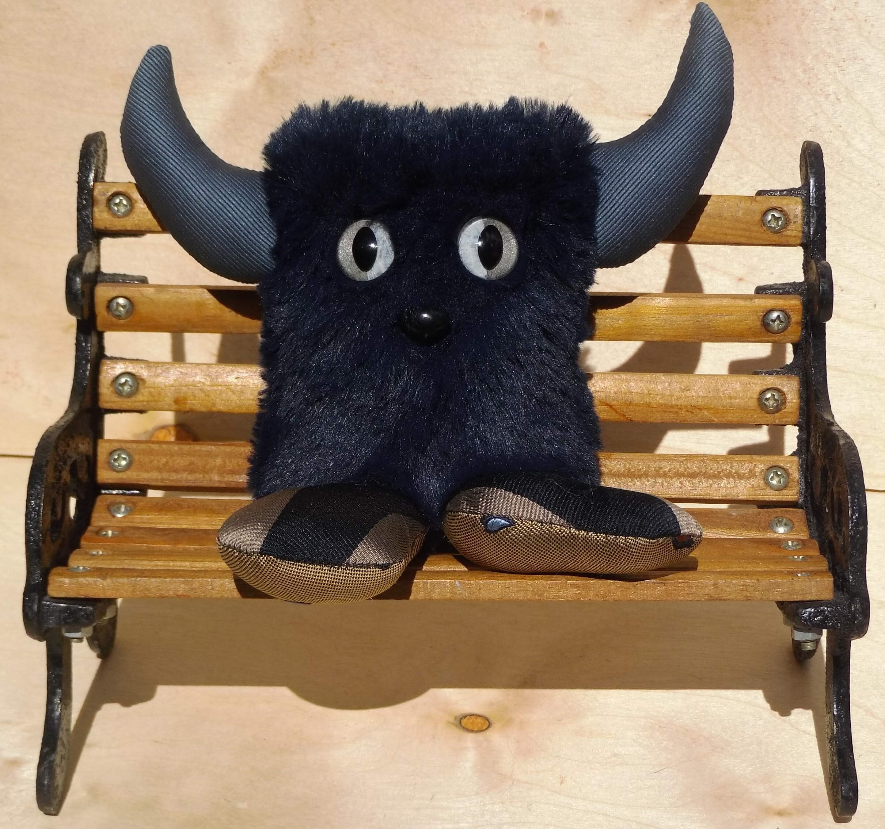 Weighted Stuffed Monster Midnight the Woobie Monster - Etsy