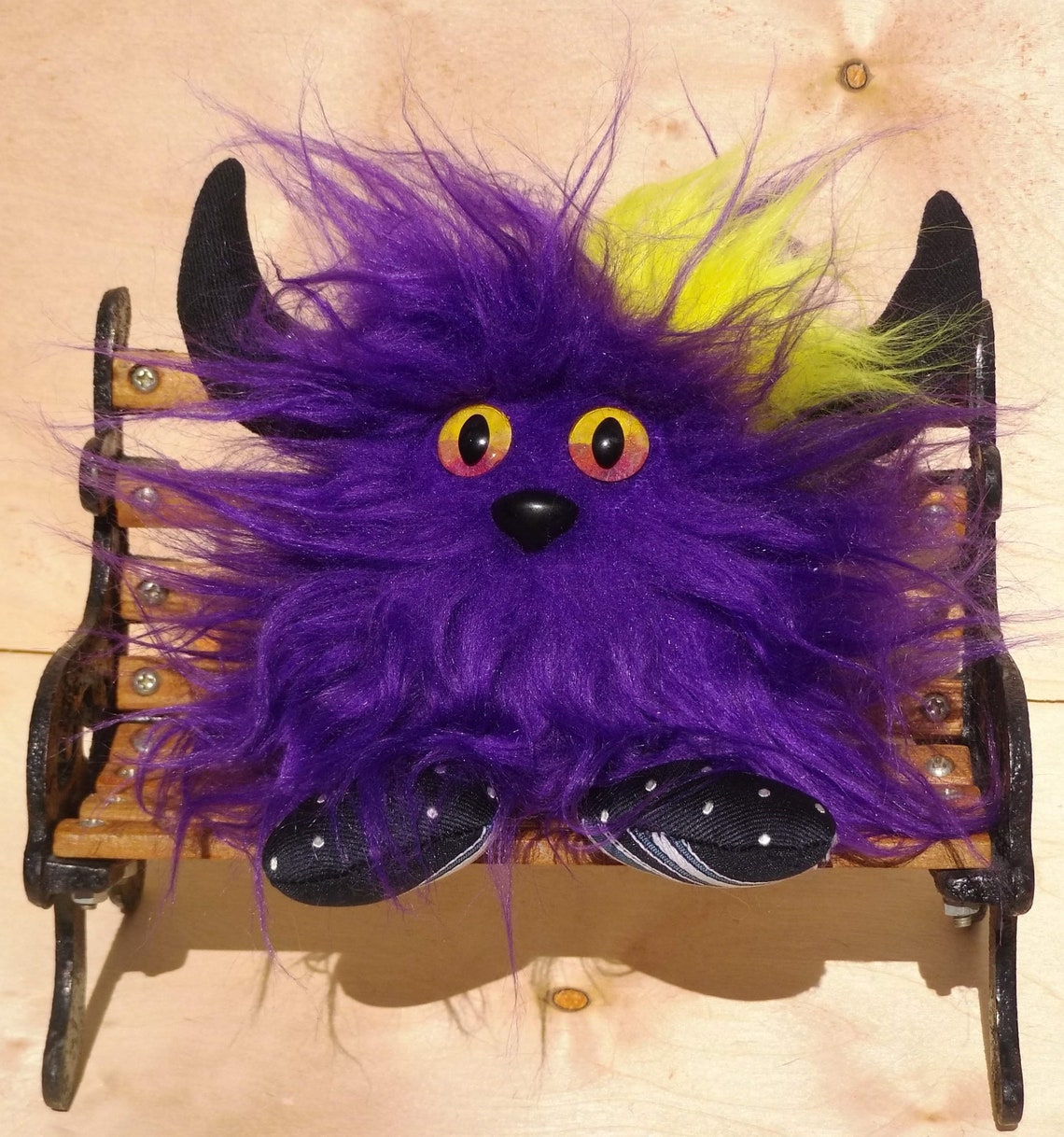 Weighted Stuffed Monster Mardi the Woobie Monster | Etsy