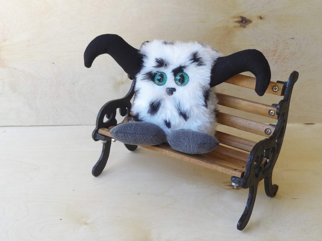 Weighted Stuffed Monster - Pteri the Woobie Monster - Etsy