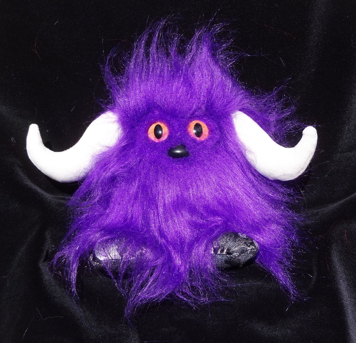 Weighted Stuffed Monster Purpure the Woobie Monster - Etsy