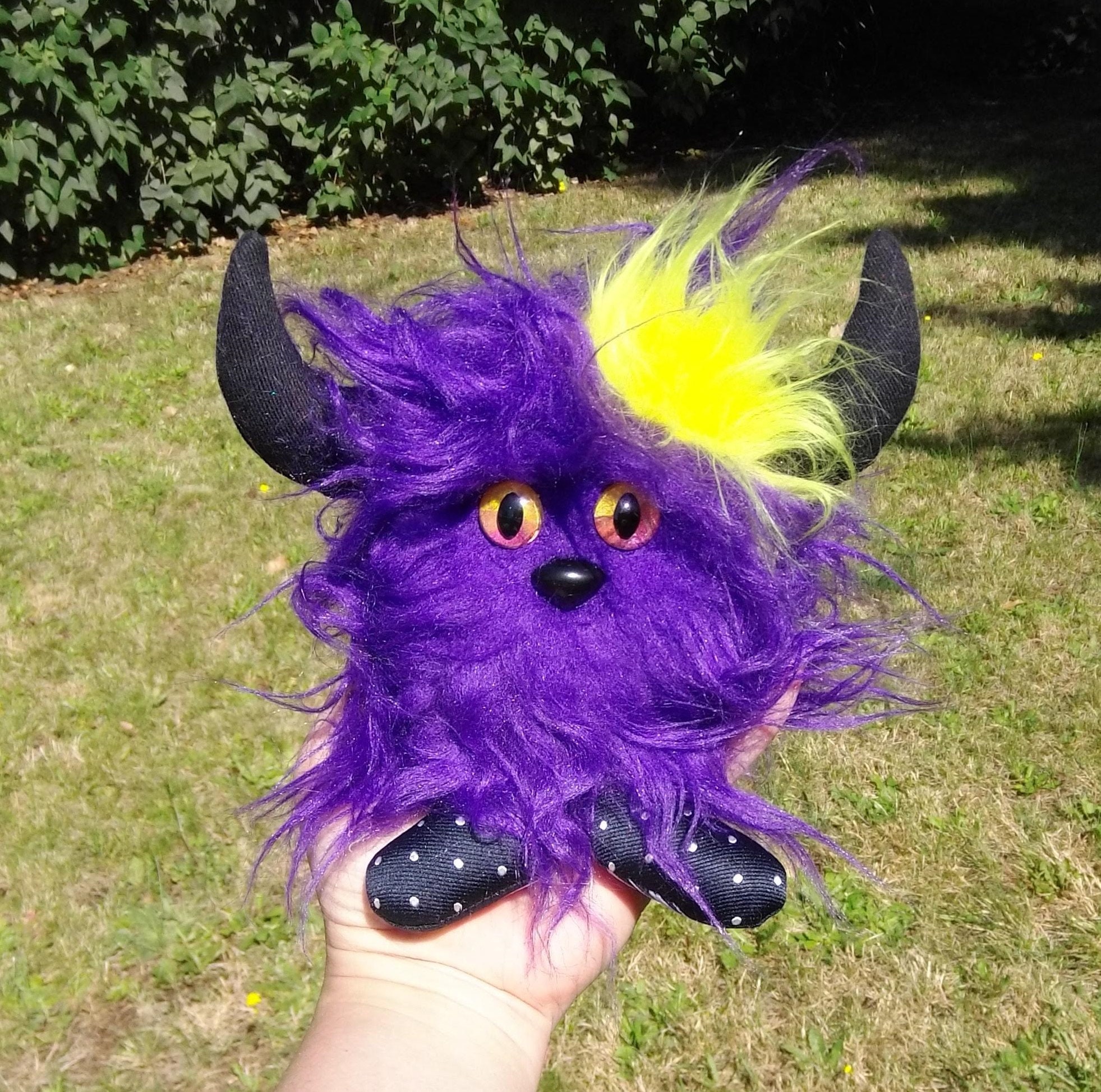 Weighted Stuffed Monster Mardi the Woobie Monster - Etsy