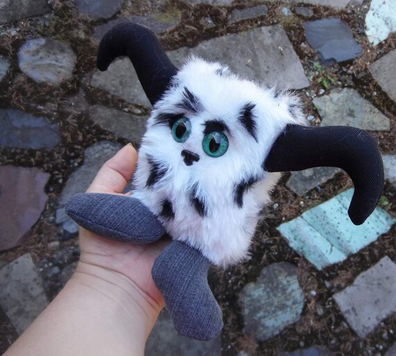 Weighted Stuffed monster Pteri the Woobie Monster | Etsy