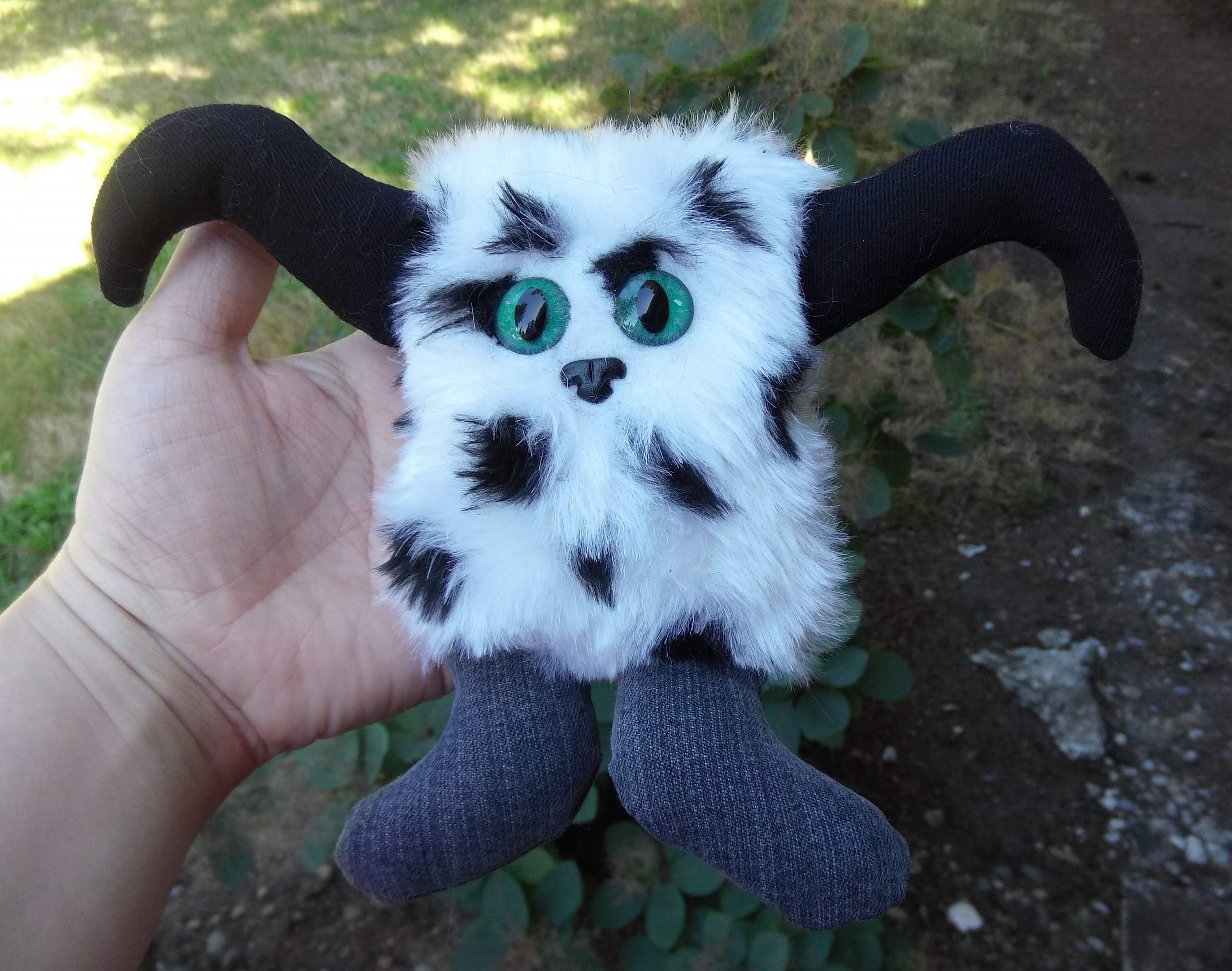 Weighted Stuffed Monster Pteri the Woobie Monster - Etsy