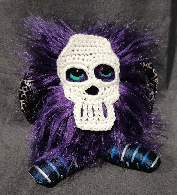 Weighted Stuffed Monster Orchid the Woobie Monster - Etsy