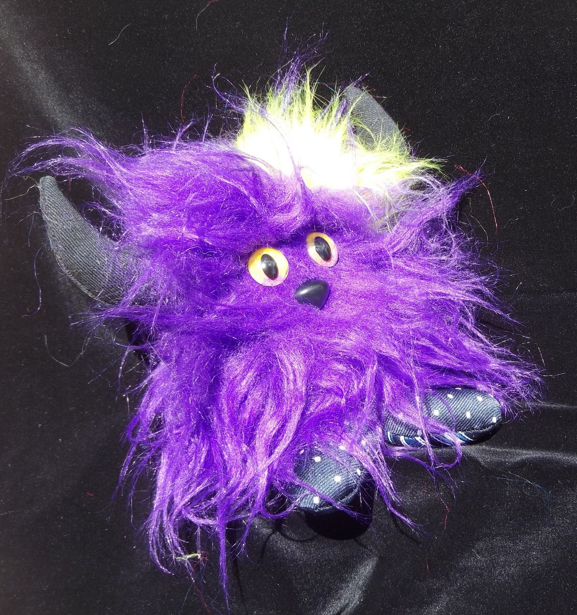 Weighted Stuffed Monster Mardi the Woobie Monster | Etsy