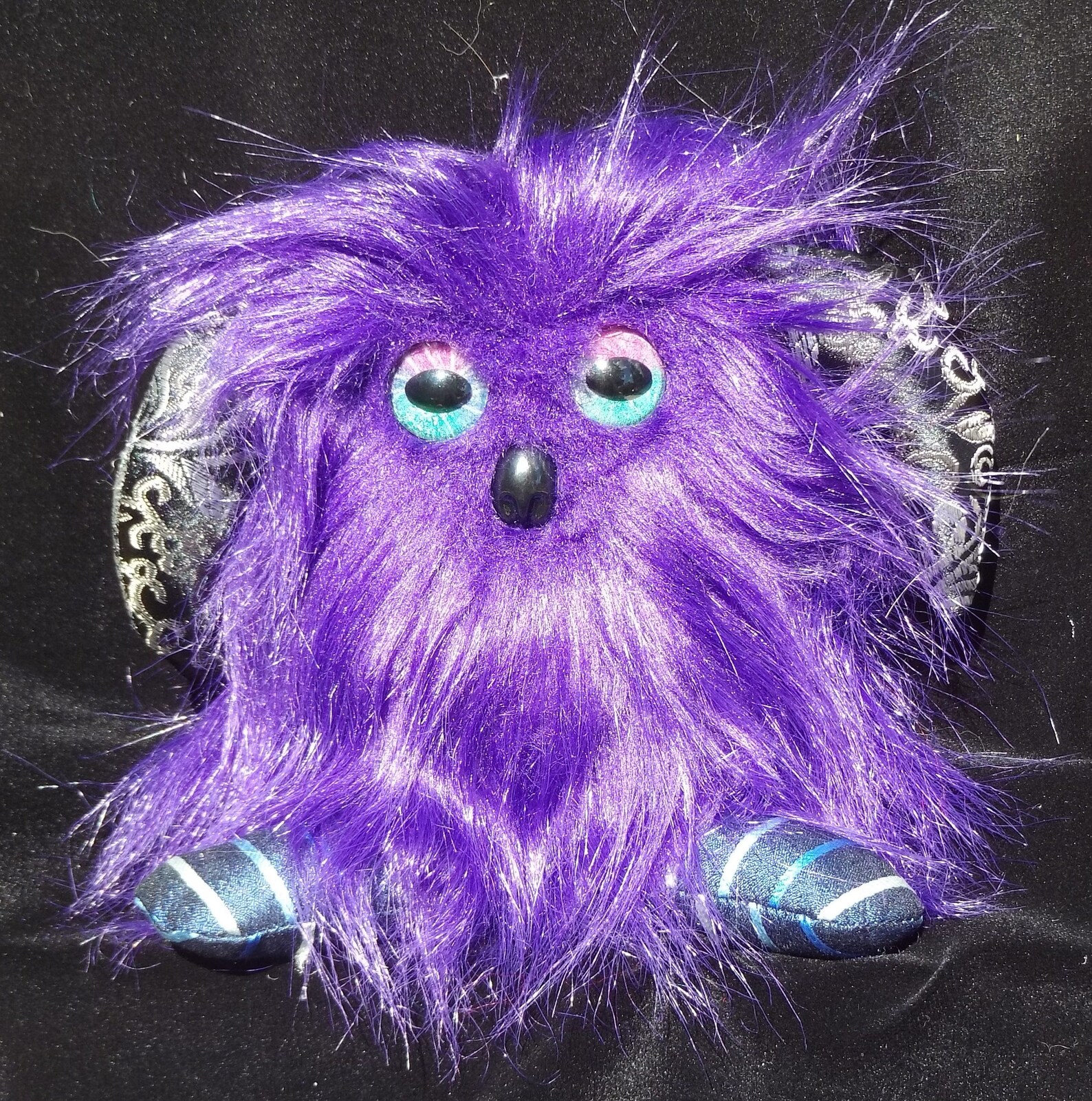 Weighted Stuffed Monster Orchid the Woobie Monster - Etsy