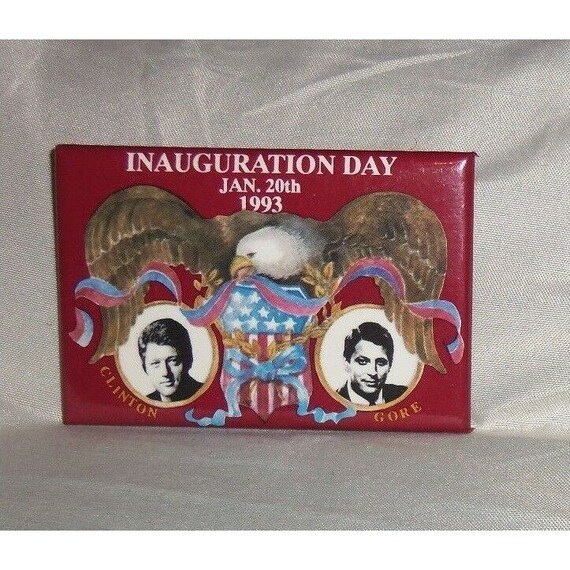 Bill Clinton and Gore 1st Inauguration Day Jan 20th 1… - Gem