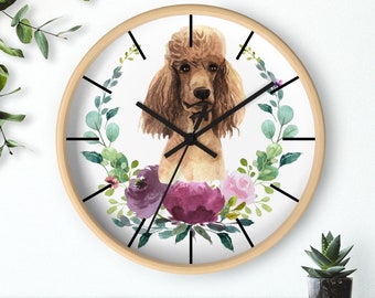 Poodle Clock - Etsy