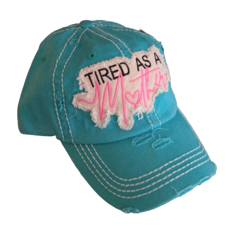 Distressed Baseball Cap - Etsy