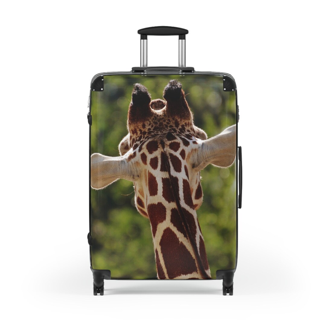 Giraffe Carryon Medium or Large Hardcase Luggage - Etsy
