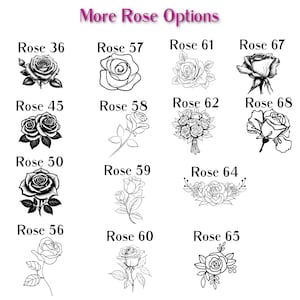 Custom Laser Engraved Copper Plant Rose Markers Stakes Garden ...