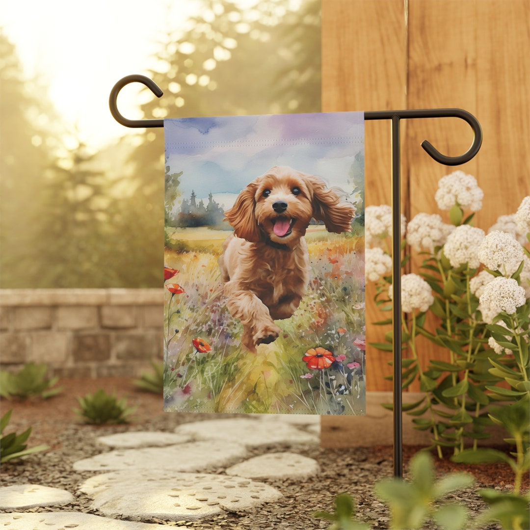 Cavapoo Garden & House Banner - Etsy